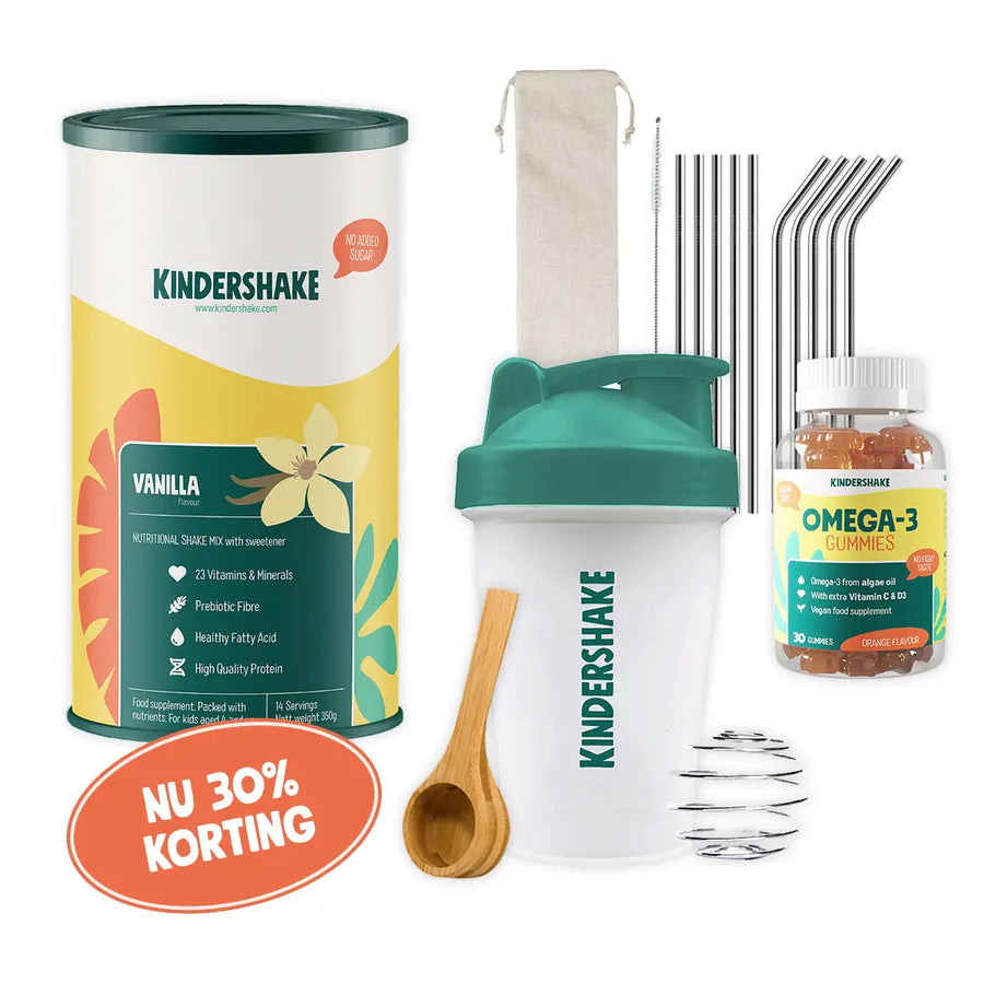 Kindershake - De gezonde, voedzame aanvulling voor kinderen en tieners
